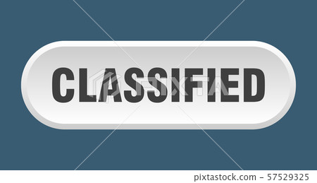 classified button. classified rounded white sign. - Stock Illustration ...