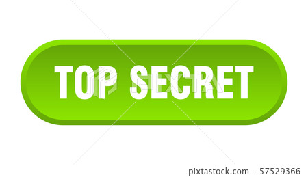 top secret button. top secret rounded green sign. - Stock Illustration ...