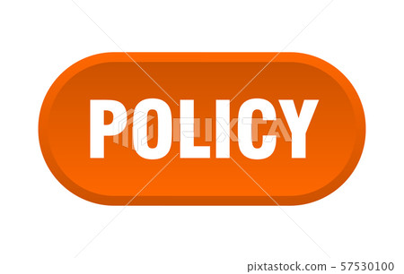 policy button. policy rounded orange sign. policy - Stock Illustration ...