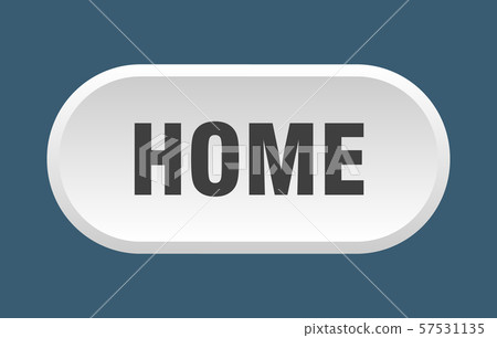 home button. home rounded white sign. home - Stock Illustration ...