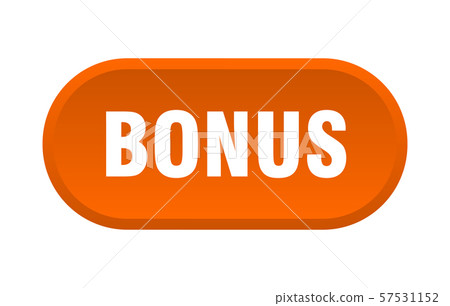 bonus button. bonus rounded orange sign. bonus - Stock Illustration ...