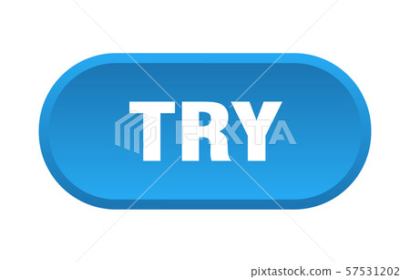 try button. try rounded blue sign. try - Stock Illustration [57531202 ...