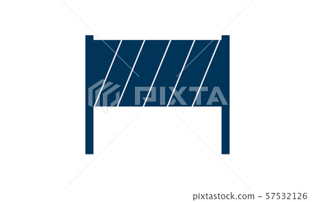 Guardrail icon vector illustration. - Stock Illustration [57532126] - PIXTA
