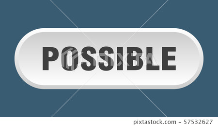 possible button. possible rounded white sign. - Stock Illustration ...