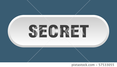 secret button. secret rounded white sign. secret - Stock Illustration ...