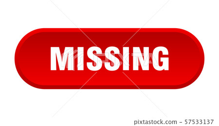 missing button. missing rounded red sign. missing - Stock Illustration ...
