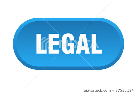 legal button. legal rounded blue sign. legal - Stock Illustration ...