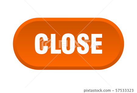 close button. close rounded orange sign. close - Stock Illustration ...
