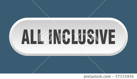 all inclusive button. all inclusive rounded white - Stock Illustration ...