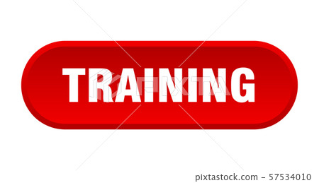 training button. training rounded red sign. - Stock Illustration ...