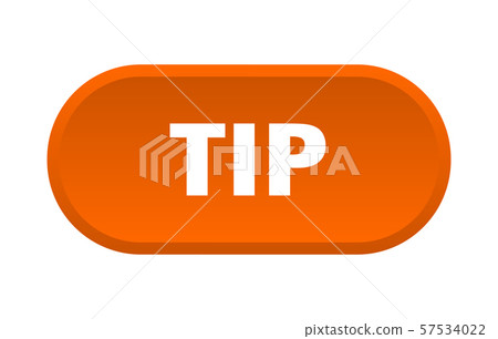 tip button. tip rounded orange sign. tip - Stock Illustration [57534022 ...