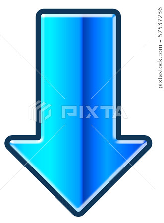 Below the arrow - Stock Illustration [57537236] - PIXTA