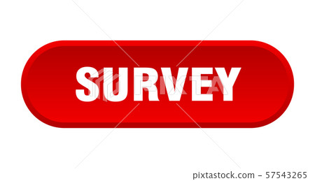 survey button. survey rounded red sign. survey - Stock Illustration ...