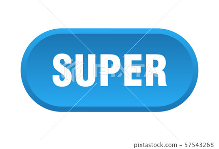 super button. super rounded blue sign. super - Stock Illustration ...