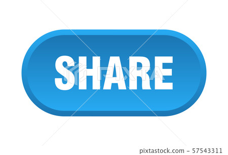 share button. share rounded blue sign. share - Stock Illustration ...