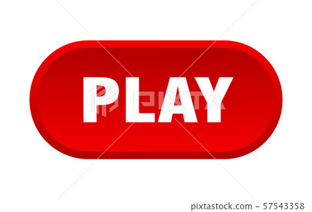 play button. play rounded red sign. play - Stock Illustration [57543358 ...
