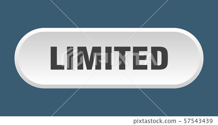 limited button. limited rounded white sign.-插圖素材 [57543439] - PIXTA圖庫