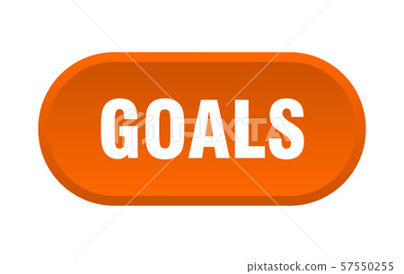 goals button. goals rounded orange sign. goals-插圖素材 [57550255] - PIXTA圖庫