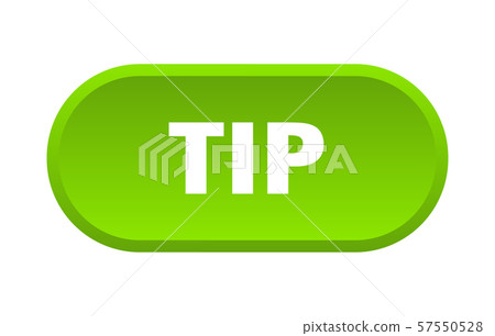 tip button. tip rounded green sign. tip - Stock Illustration [57550528 ...