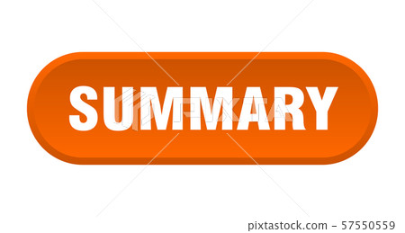 summary button. summary rounded orange sign. - Stock Illustration ...