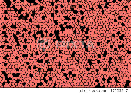 Abstract mosaic tile texture. Black cells on... - Stock Illustration ...
