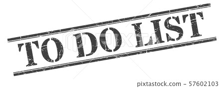 to do list stamp. to do list square grunge sign. - Stock Illustration ...