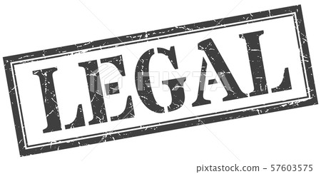legal stamp. legal square grunge sign. legal - Stock Illustration ...