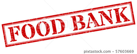 food bank stamp. food bank square grunge sign. - Stock Illustration ...