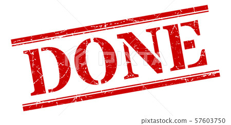done stamp. done square grunge sign. done - Stock Illustration ...