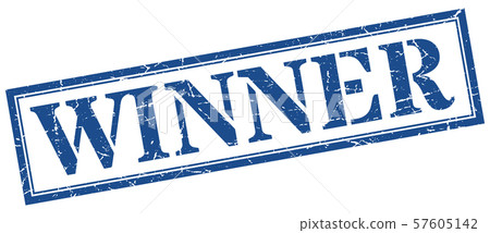 winner stamp. winner square grunge sign. winner - Stock Illustration ...