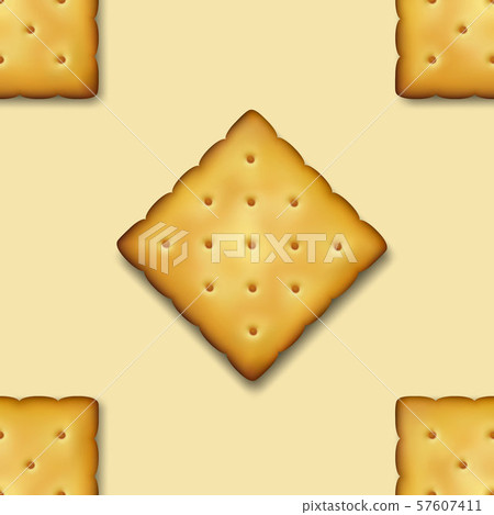 Seamless Pattern with Realistic Vector 3d... - Stock Illustration ...