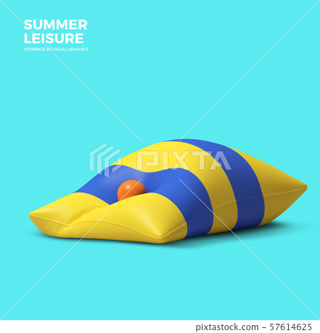 3D summer objects 036 - Stock Illustration [57614625] - PIXTA