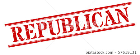 republican stamp. republican square grunge sign. - Stock Illustration ...