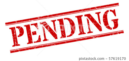 pending stamp. pending square grunge sign. pending - Stock Illustration ...