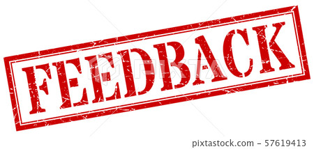 feedback stamp. feedback square grunge sign. - Stock Illustration ...
