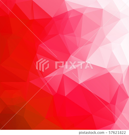 Red Polygonal Mosaic Background, Creative Design - Stock Illustration ...