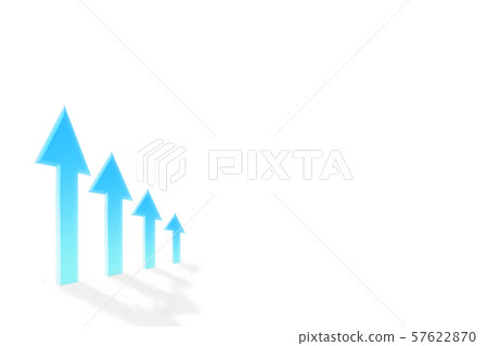 Illustration of a rising graph - Stock Illustration [57622870] - PIXTA