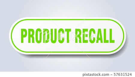 product recall sign. product recall rounded green - Stock Illustration ...