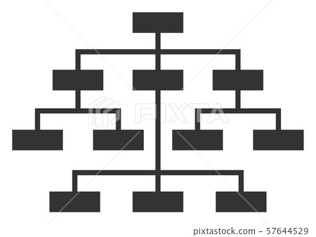 Vector Flat Program Tree Icon - Stock Illustration [57644529] - PIXTA