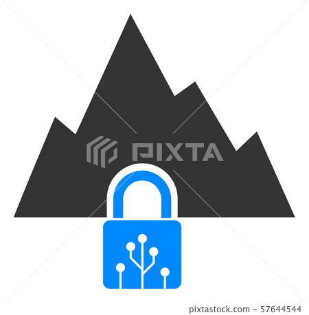 Vector Flat VPN Tunnel Icon - Stock Illustration [57644544] - PIXTA