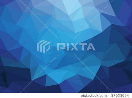Abstract blue light triangle polygon background... - Stock Illustration ...