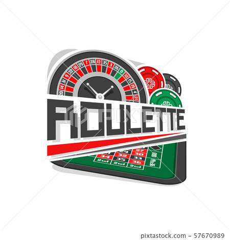 Vector logo for Roulette - Stock Illustration [57670989] - PIXTA