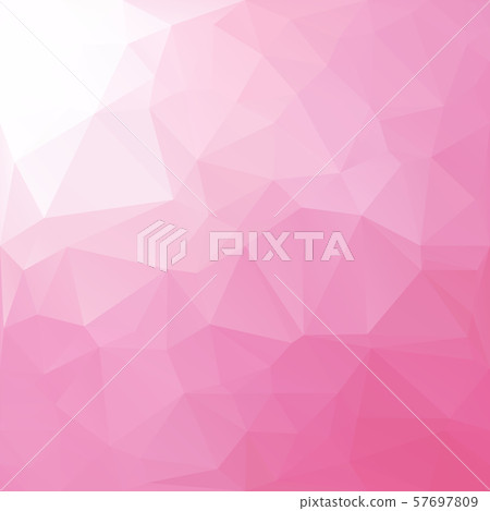 Pink Polygonal Mosaic Background, Creative Design - Stock Illustration ...