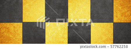 Gold check banner - Stock Illustration [57762258] - PIXTA