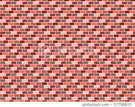 Brick pattern material - Stock Illustration [57786655] - PIXTA