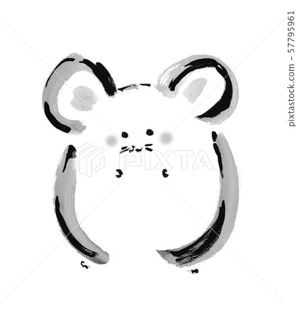 Mouse, mouse, child, carp, zodiac, carp... - Stock Illustration ...