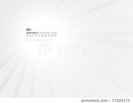 Abstract black blending dot line cover vector - Stock Illustration ...