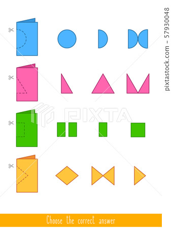 Educational game for kids. Find the correct answer - Stock Illustration ...