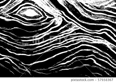 Black and white abstract wave grunge pattern.... - Stock Illustration ...
