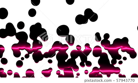 CG laser Laser beam reflected on liquid - Stock Illustration [57943770 ...